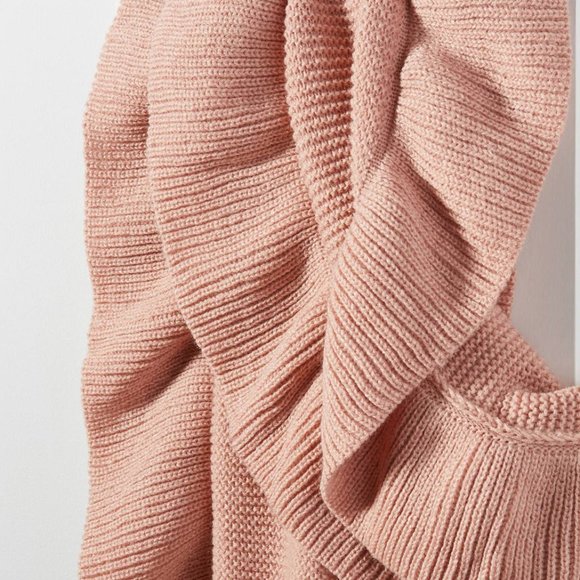 Anthropologie | Accessories | Htf Anthropologie Theo Ruffled Scarf ...